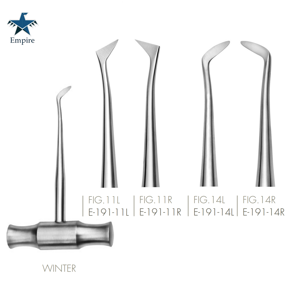 Empire's German Stainless Dental Root Surgery Elevator - Winter Root Elevator | EMPIRE MEDICAL ...