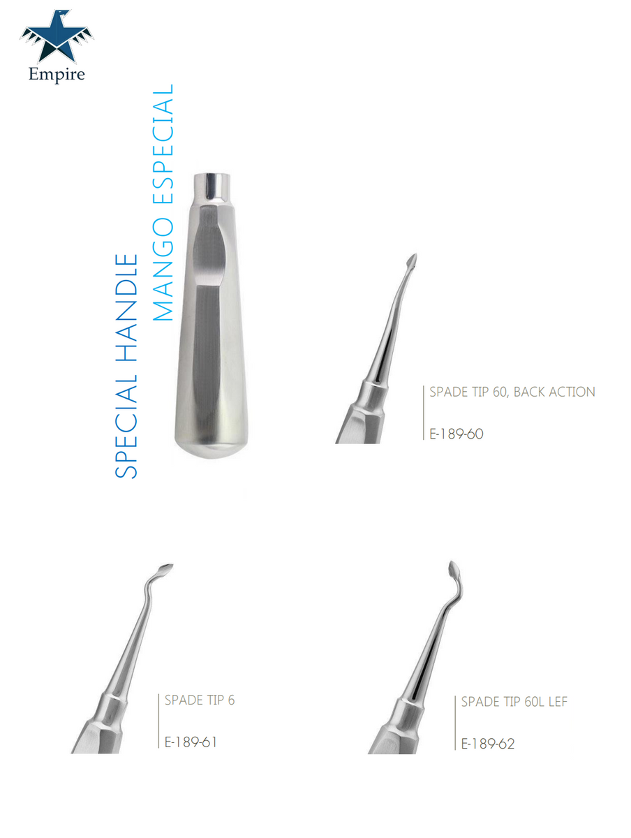 Empire's German Stainless Dental Root Surgery Elevator Spade Tip Root ...